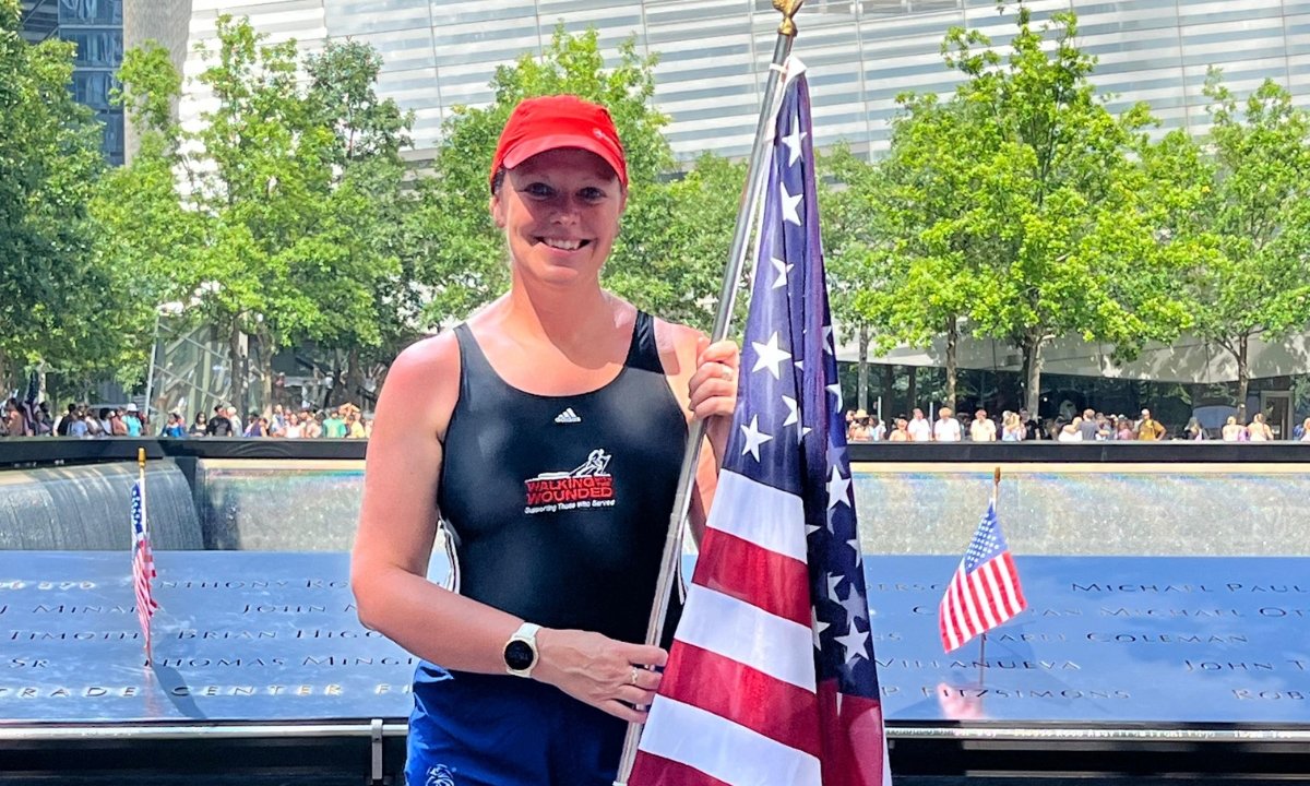 WWTW Ambassador Sally Orange MBE completes New York City SEAL Swim ...