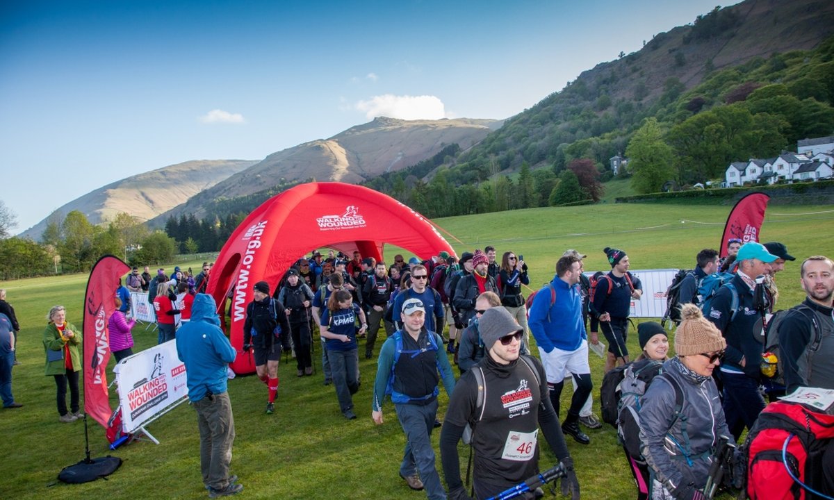 AEW Architects take on Cumbrian Challenge | Walking With The Wounded
